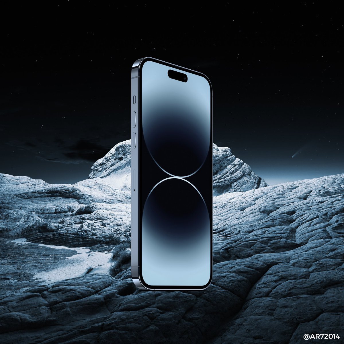 iPhone13/14にマッチする新たな壁紙4種類が公開〜iOS17コンセプトなど - iPhone Mania