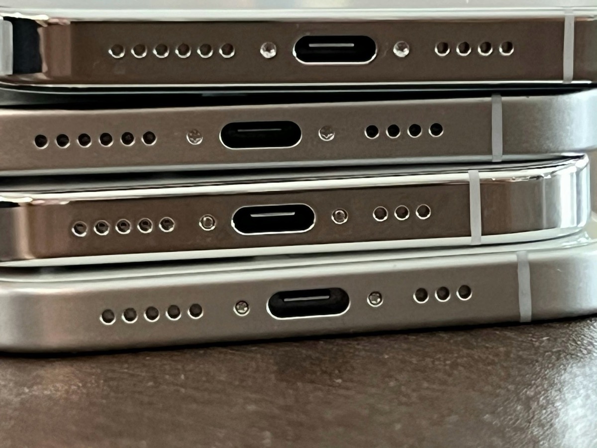 iPhone15シリーズの最新モックアップ〜アクションボタンやスピーカーホールに違い - iPhone Mania