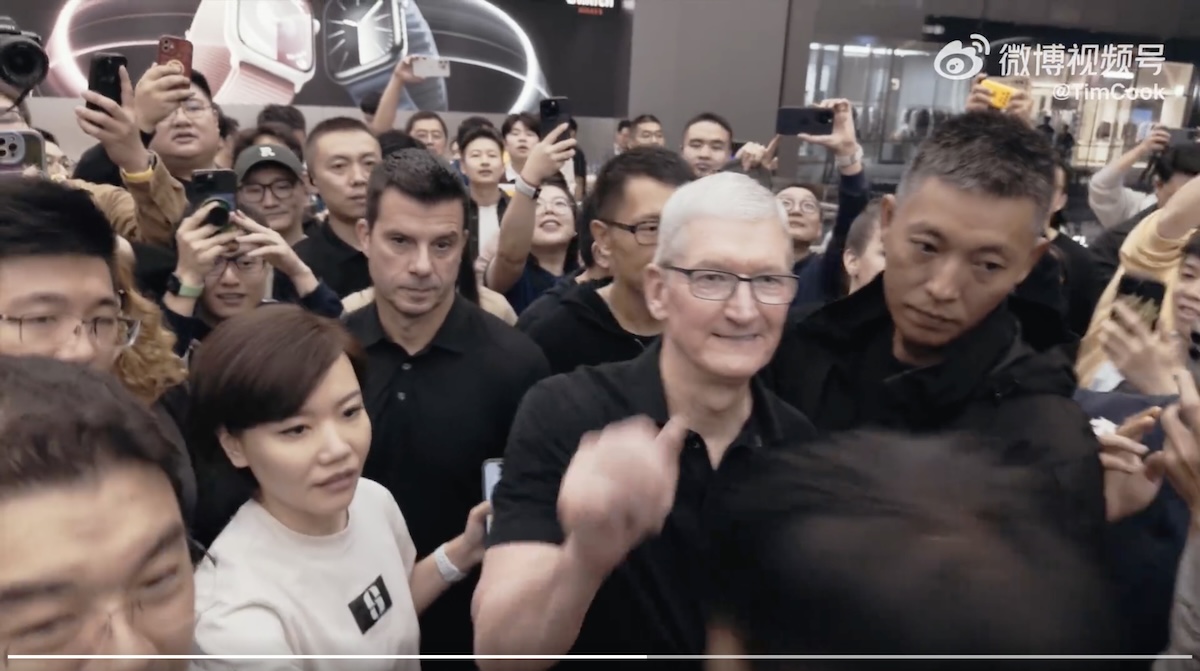 Appleティム・クックCEO、中国電撃訪問！iPhoneで撮影の写真は炎上気味 - iPhone Mania