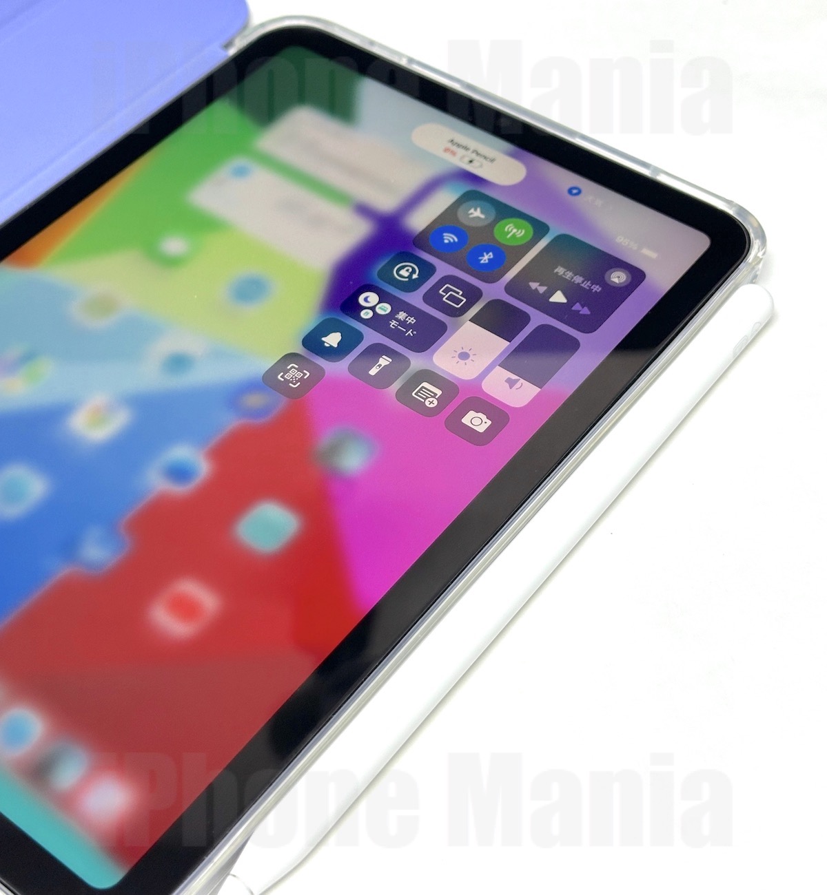 iPad mini 6用フルカバーケース購入！ケースの上からPencilの充電可能 - iPhone Mania