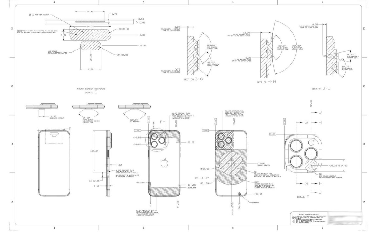 iPhone16 ProのCAD流出！新ボタン搭載し細部に15 Proとの違いを確認 - iPhone Mania