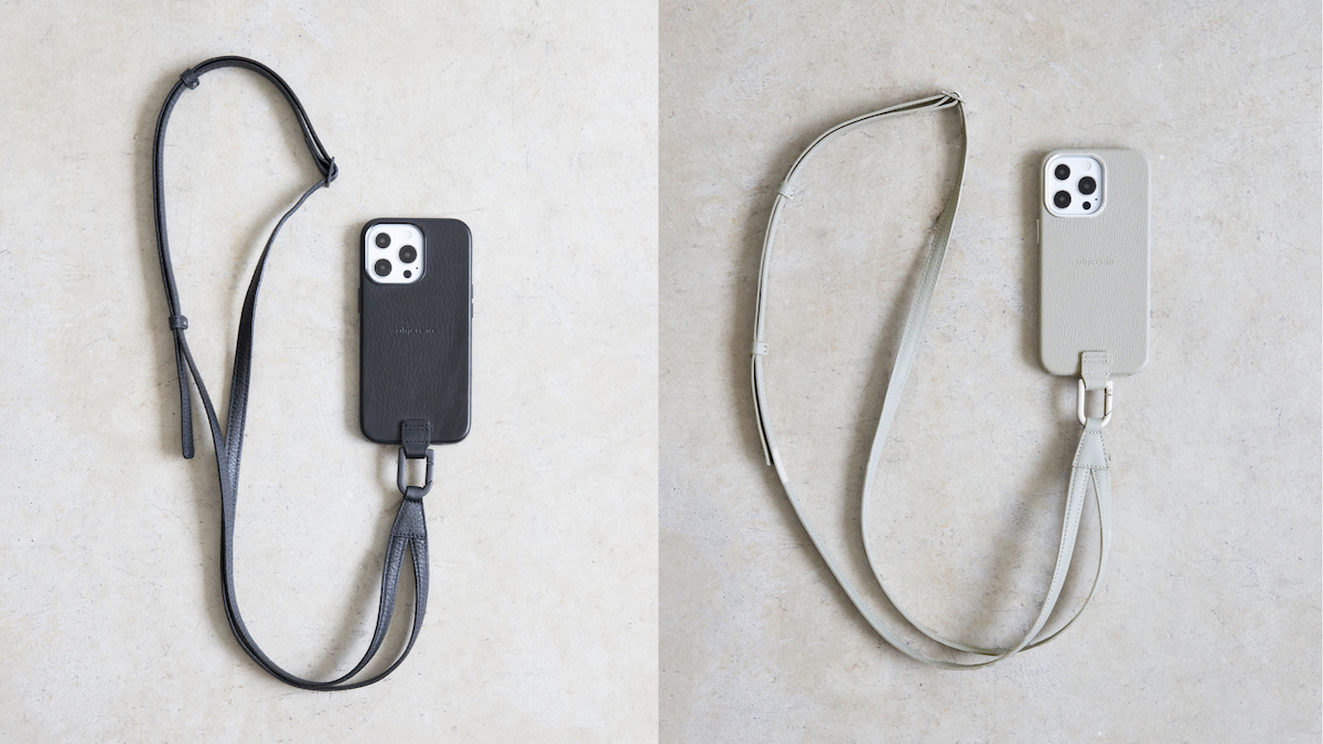 objcts.io、紐の長さ調節可能なiPhone用スマホショルダーの販売を開始 - iPhone Mania