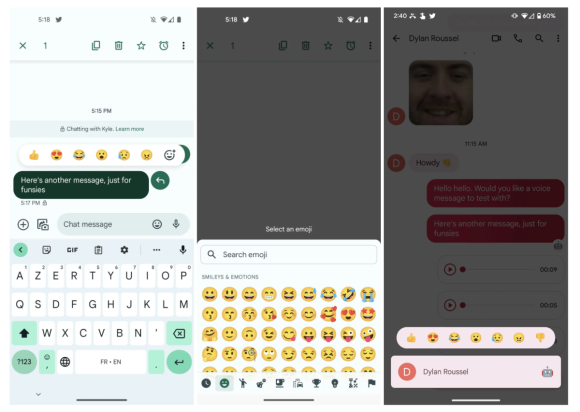 Google、メッセージの絵文字リアクションでiMessageに先んじる - iPhone Mania