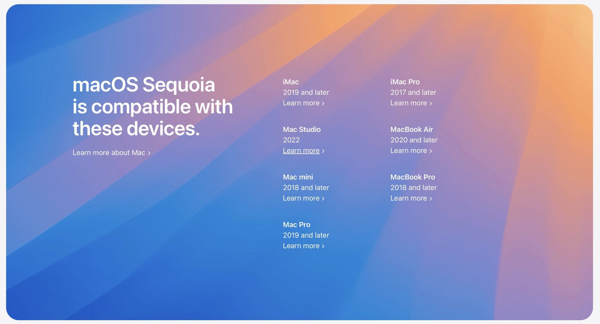 iOS18、iPadOS18、macOS Sequoiaなど新OSの対応モデル - iPhone Mania