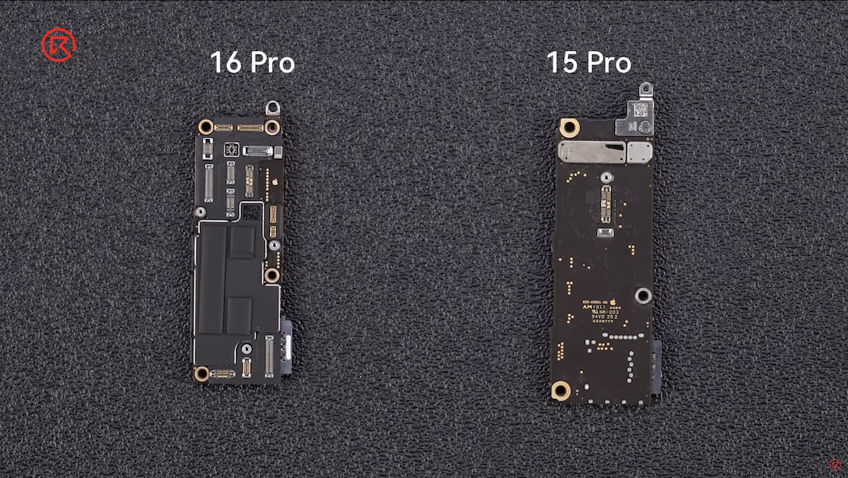 iPhone16 Proの分解動画が公開〜望遠カメラや冷却機構など15 Proと比較 - iPhone Mania